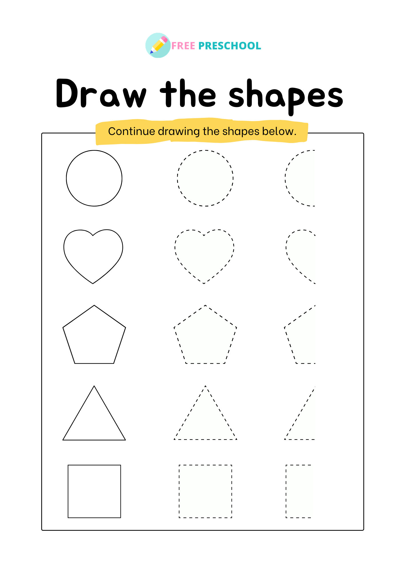 15 Shapes Activities Free Preschool